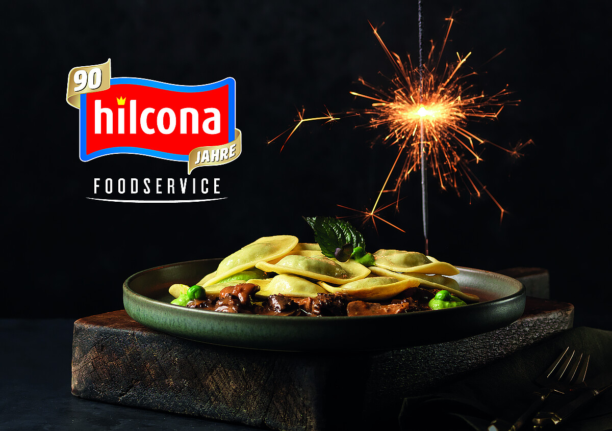 Hilcona feiert 90 Jahre und präsentiert Jubiläums-Pasta : gourmetmedia