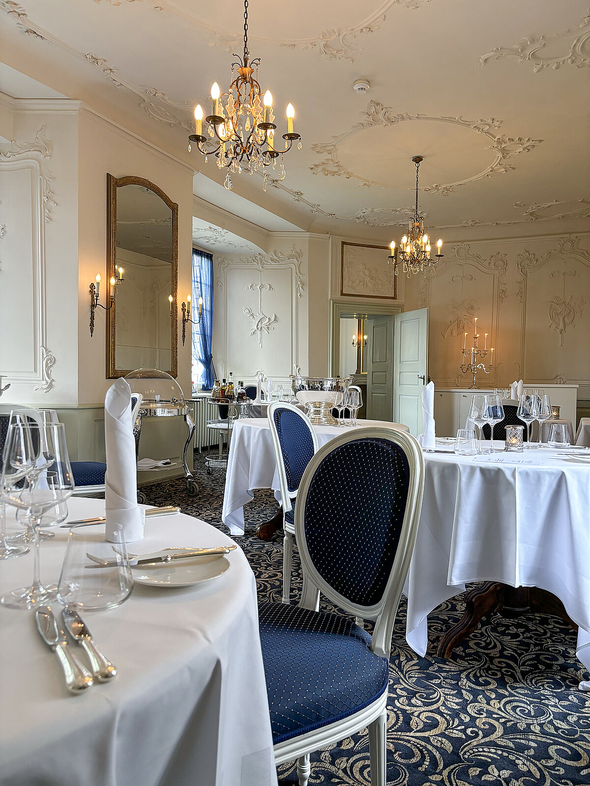 Das neue Gourmet-Restaurant «Louis» im Rokoko-Salon : gourmetmedia