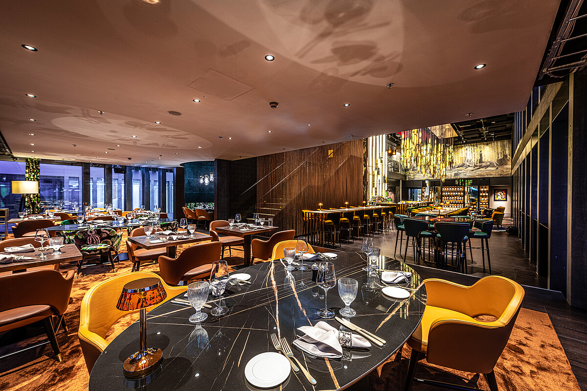 Sablier Restaurant & Bar – gastronomisches Flaggschiff im «The Circle ...